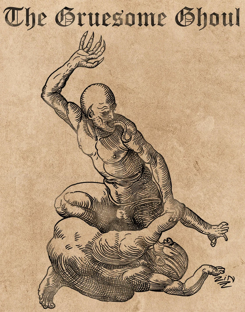 Ghoul if the Monster Manual was written in 1557 by me | Scrolller