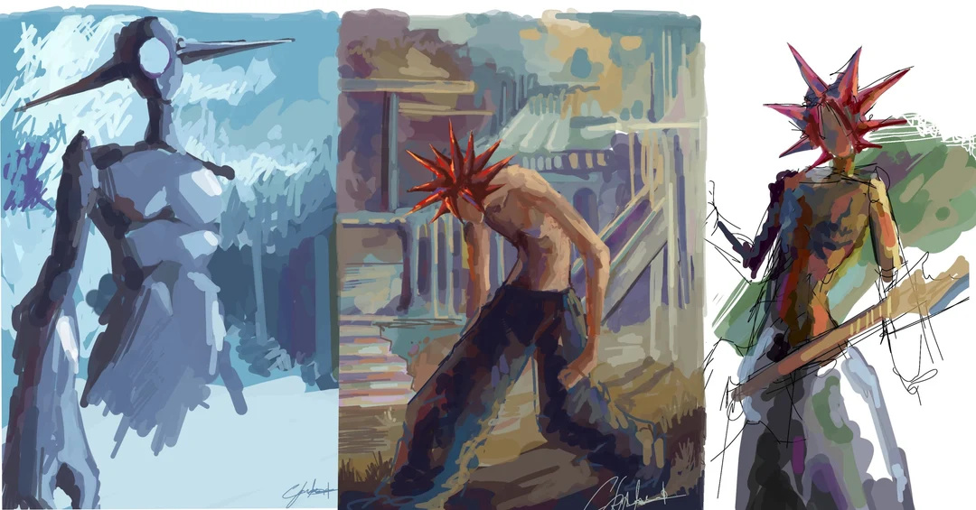 Color Study, Me, Digital, 2023 | Scrolller