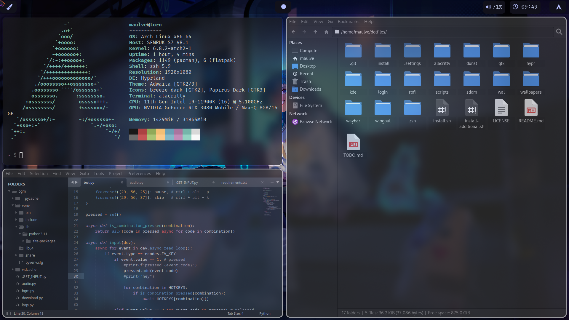 [Hyprland] First time using a tiling WM | Scrolller