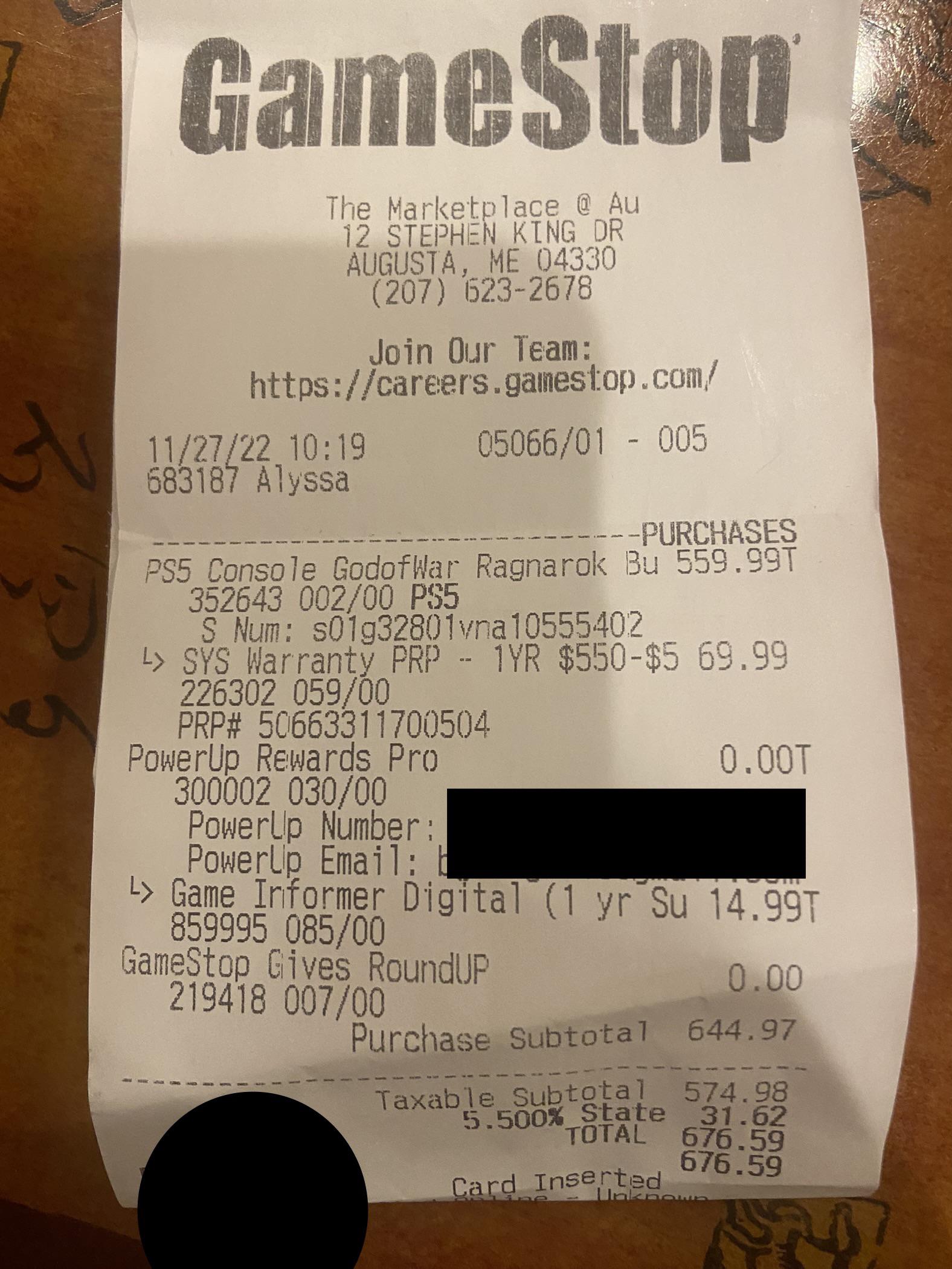 Receipt Porn | Scrolller