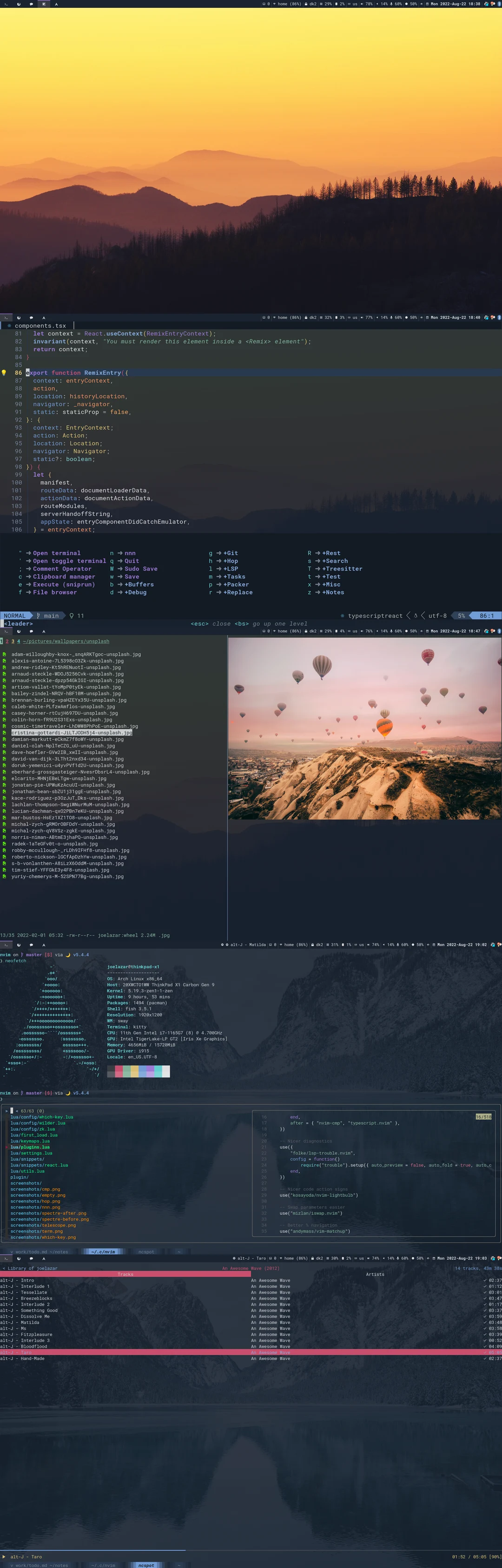 [sway] work setup with Nightfox colors | Scrolller