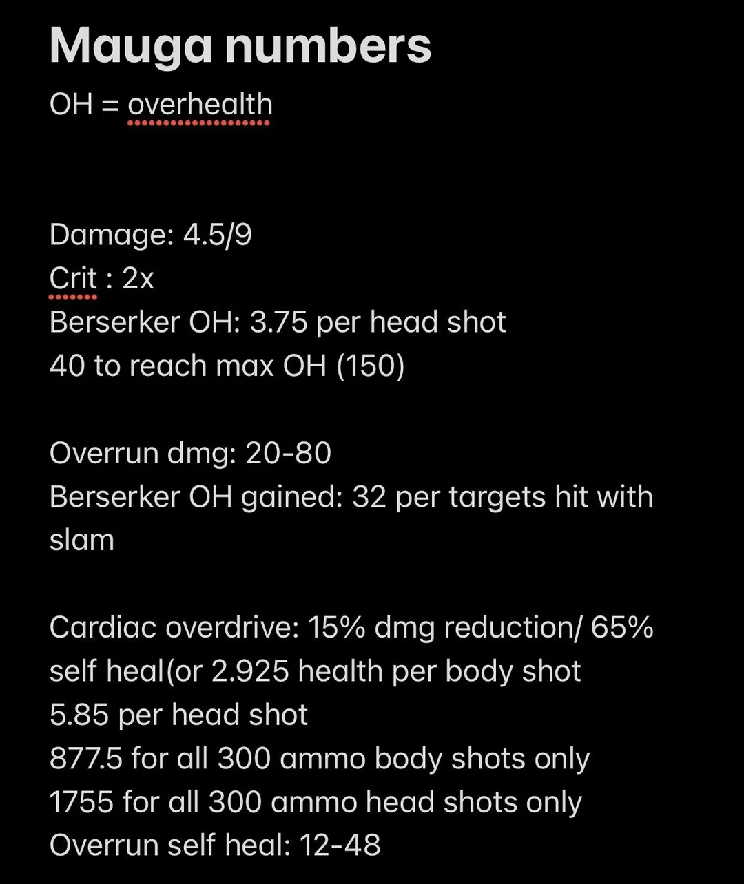 Mauga stat numbers | Scrolller
