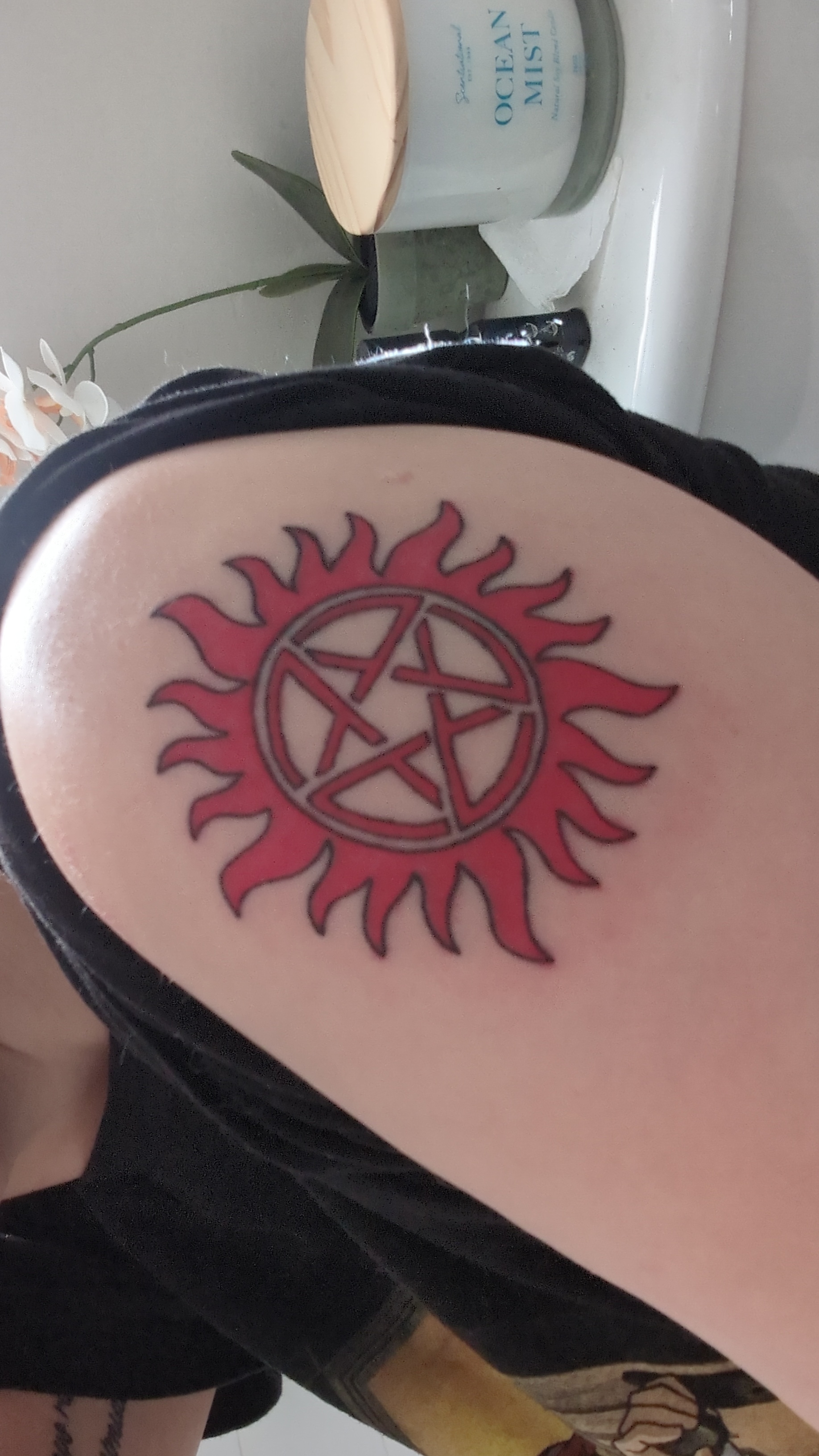 New tattoo figured out placement | Scrolller