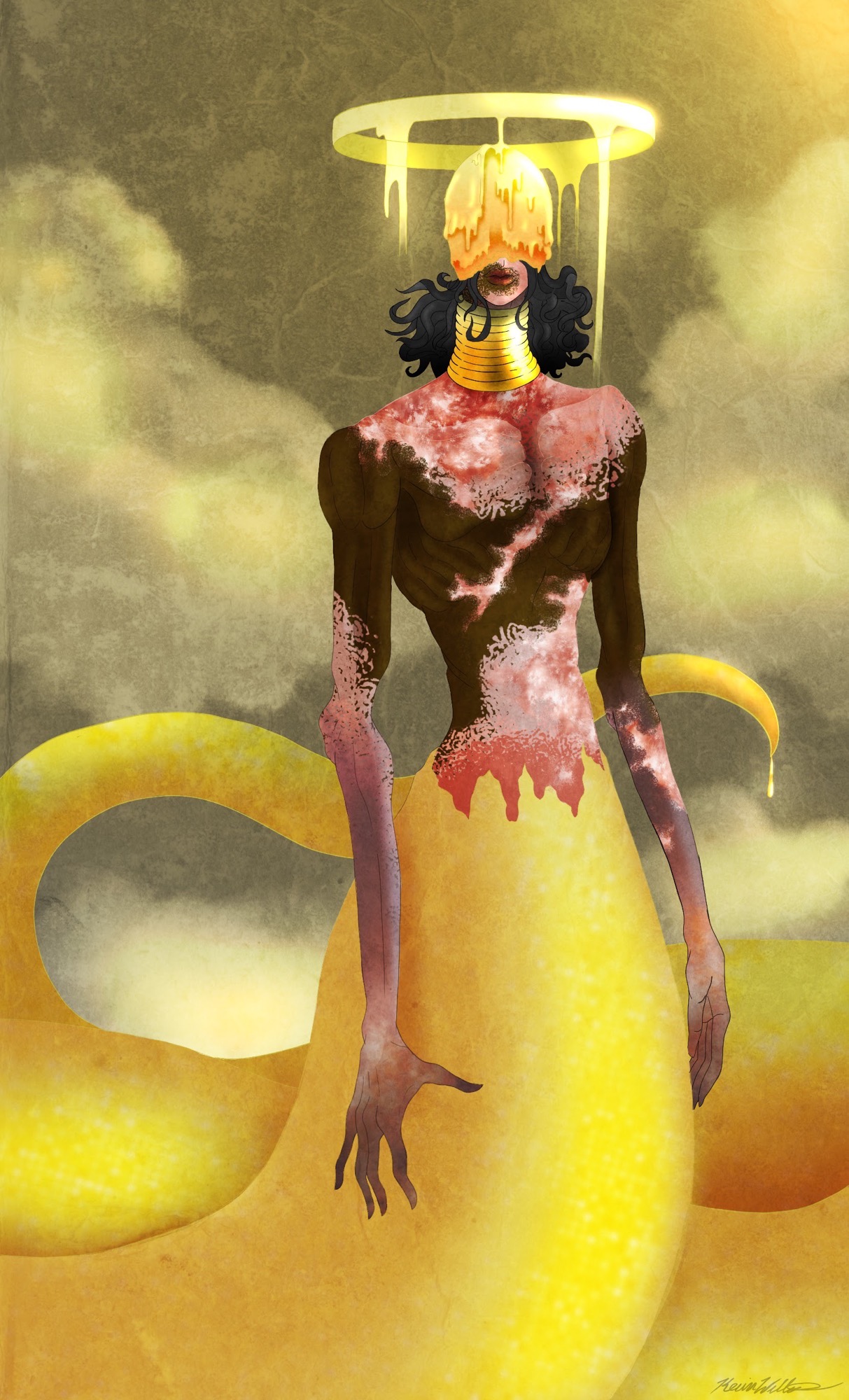 [OC] Kintsugi by me, Digital, 2023 | Scrolller