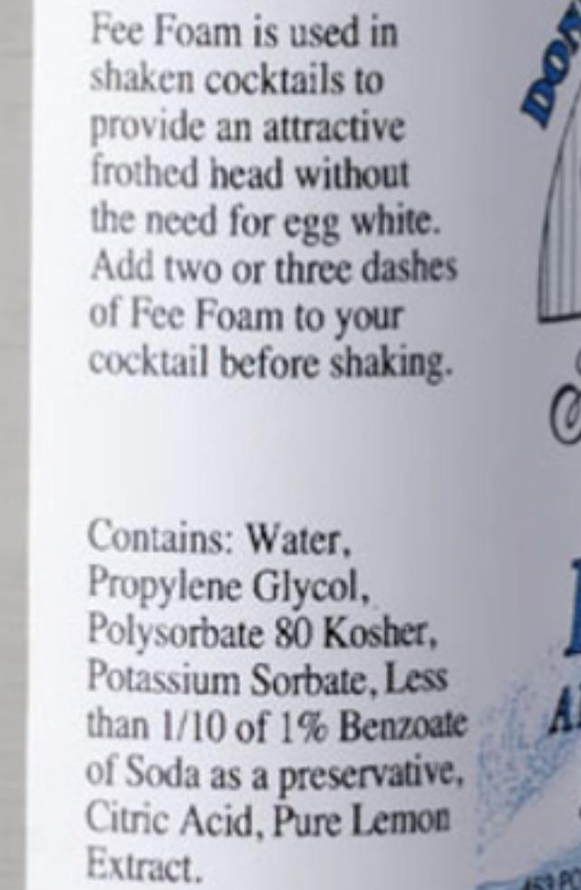 Help : Crowd sourcing to reverse engineer Fee Brothers Fee Foam | Scrolller