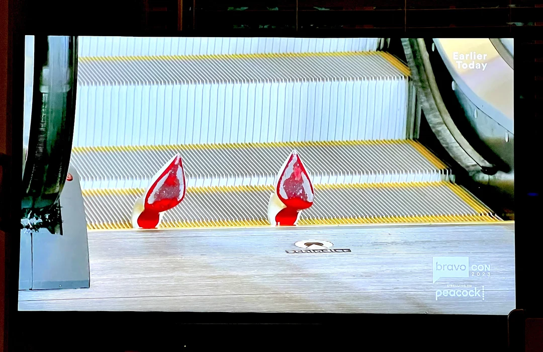 Brynn breaking the escalator. | Scrolller