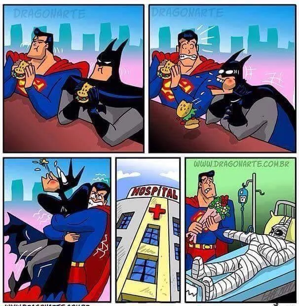 Poor Batman. | Scrolller