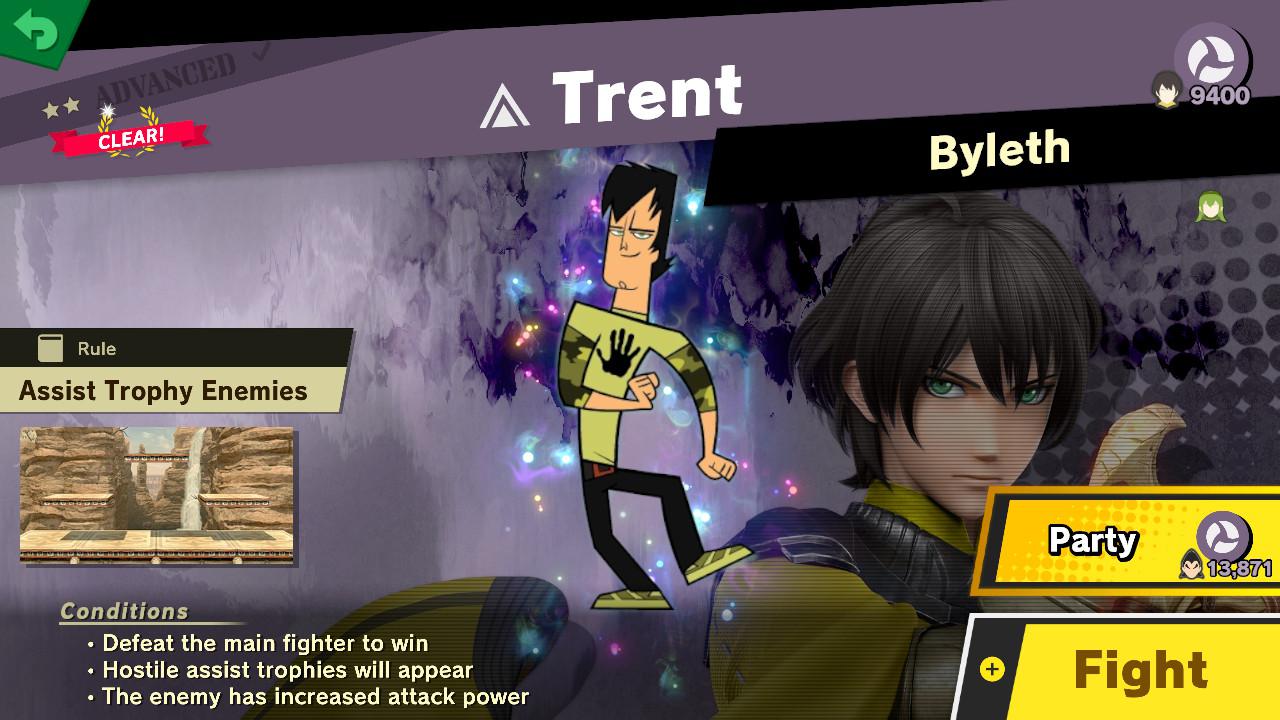 Super Smash Bros Ultimate - Total Drama gen 1 male spirits + Chris ...