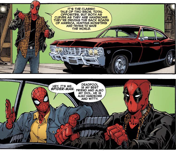 Was this a reference to supernatural?? i love it 😭 | Scrolller