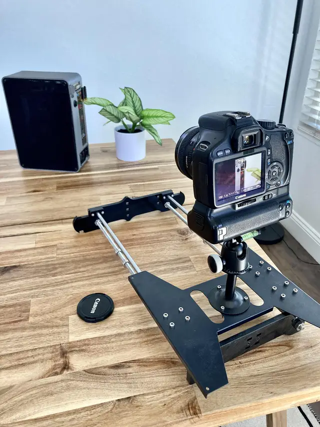 Repurposed a broken 3D printer into a slider cam to document my 3D printed SFFPC cases. | Scrolller