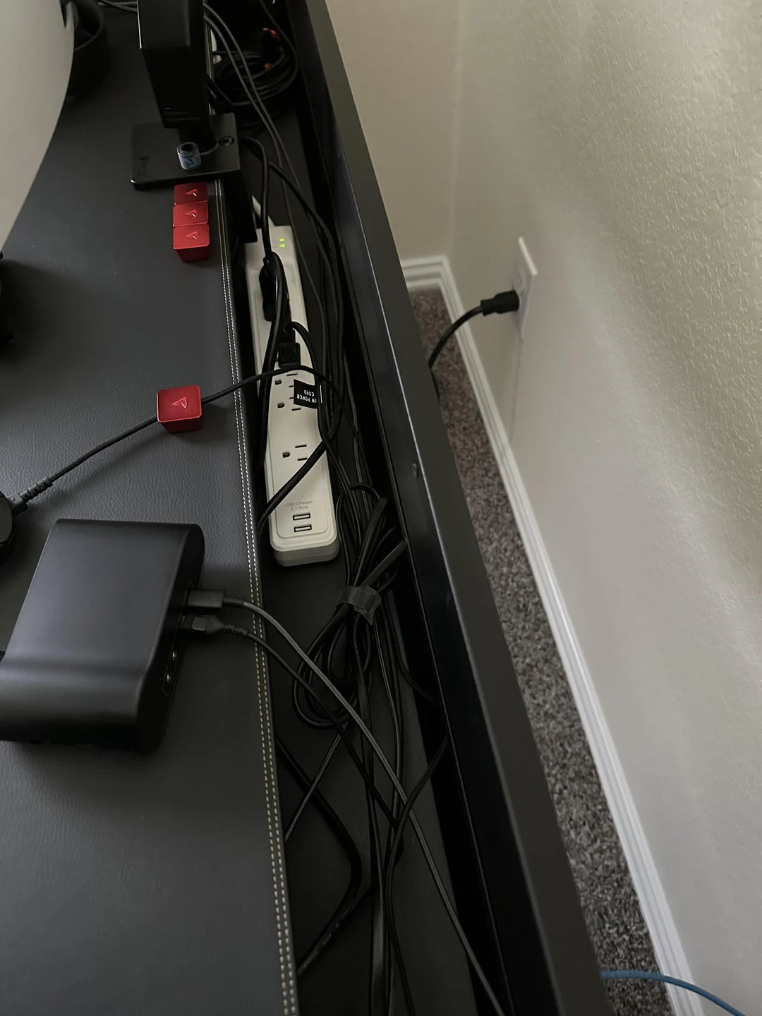Is the surge protector placement okay? Or do I need move it? | Scrolller