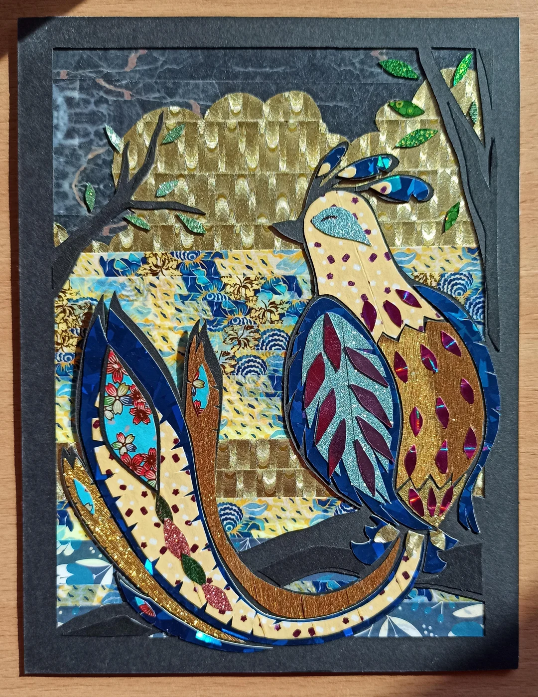 Golden morning, Me, papercraft, 2021 | Scrolller