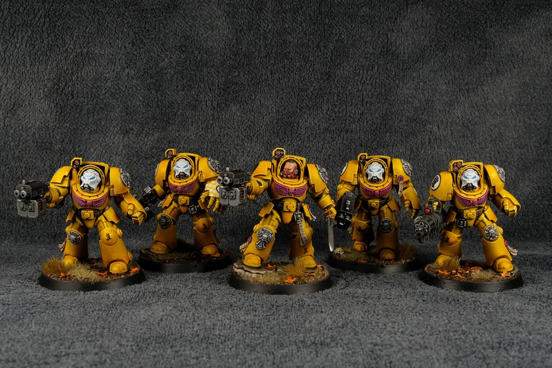 My Space Marine Terminators from the Leviathan box, quick Slap-chop | Scrolller
