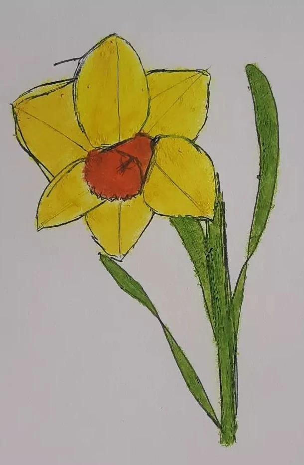 Daffodil, Me, Oil Paint, 2023 | Scrolller