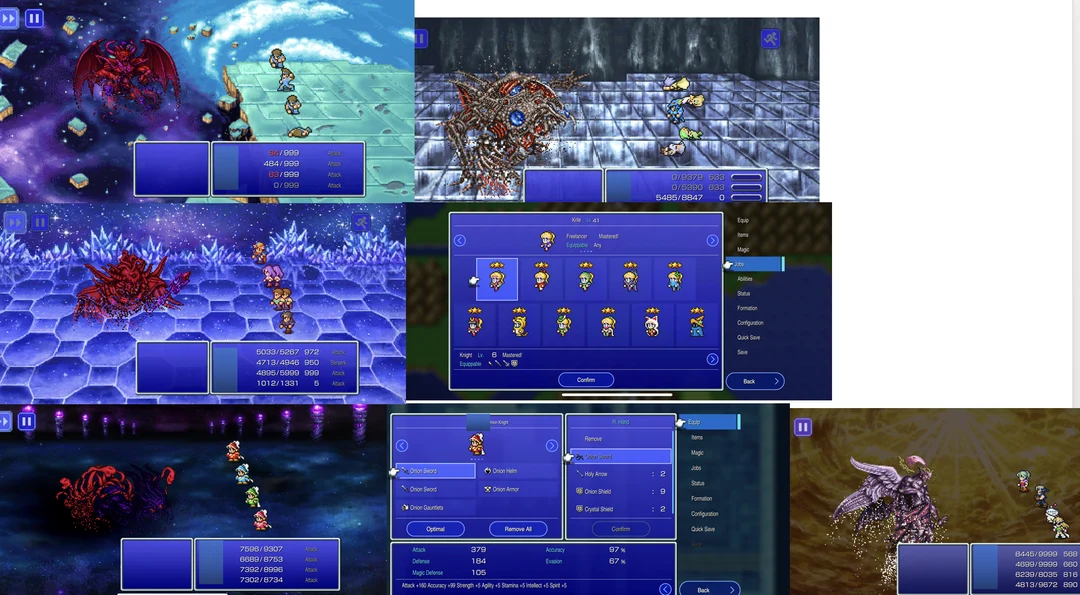 FF Pixel Remaster 1-6 finally completed | Scrolller