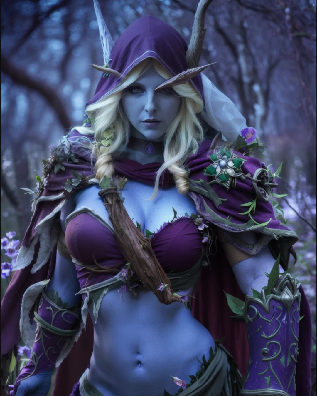 Sylvanas as a Dark druid | Scrolller