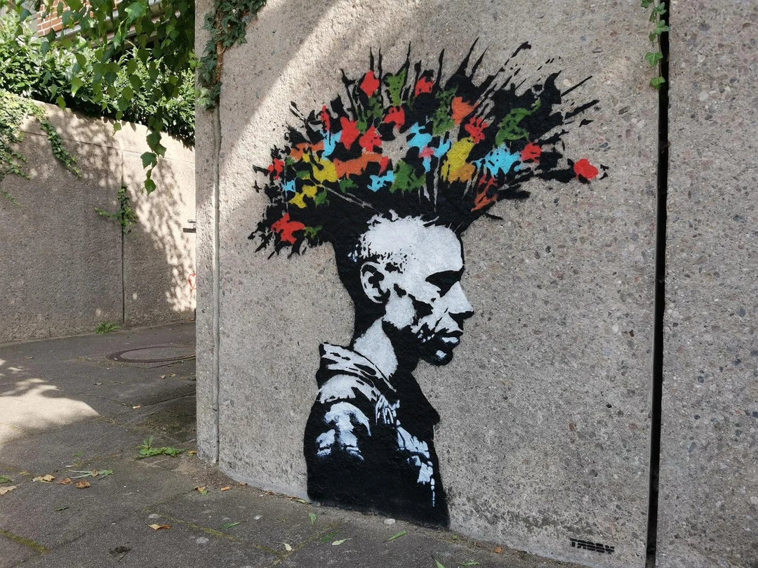 "Flower Punk", TABBY (me), Graffiti/Spraypaint/Stencil, 2023 | Scrolller