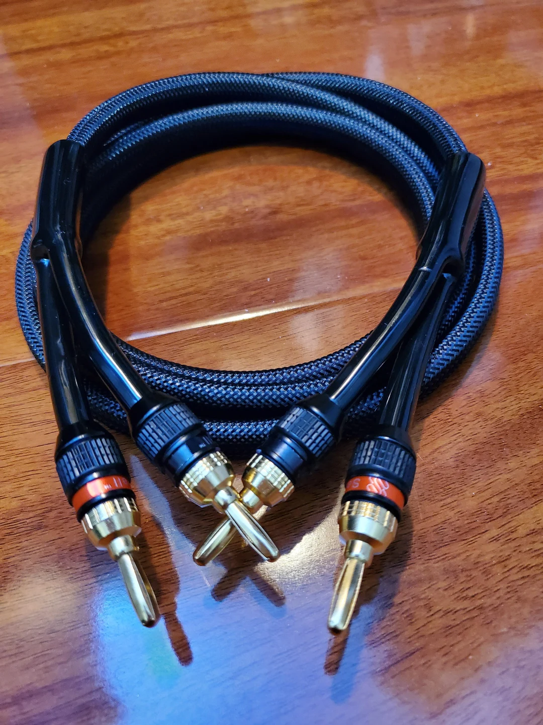 Custom made speaker cables done by me | Scrolller