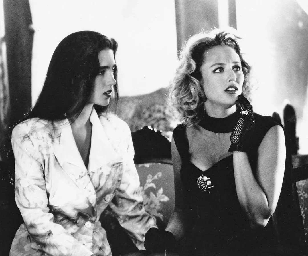 Jennifer Connelly and Virginia Madsen [1993] "The Hot Spot" | Scrolller