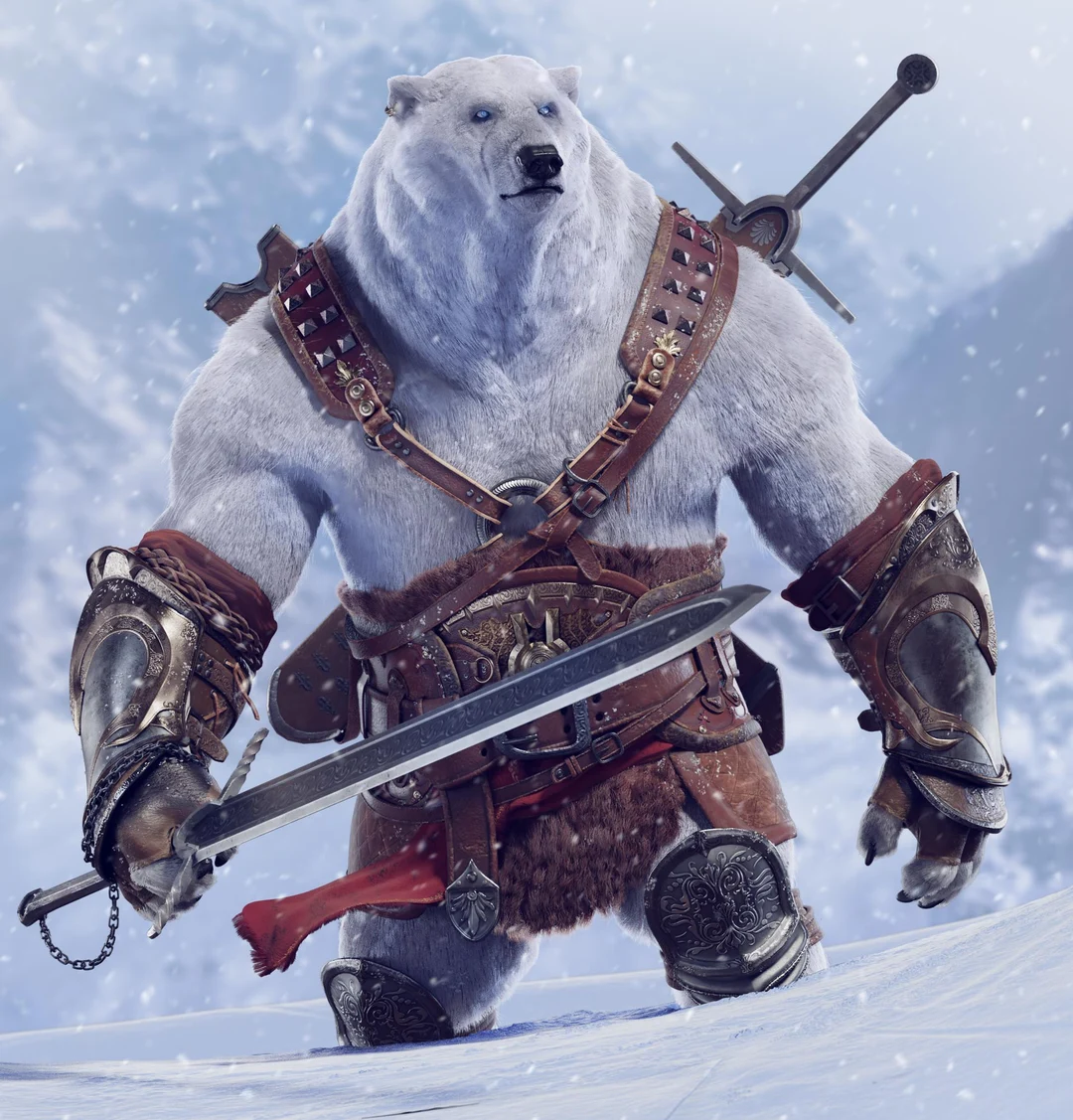 Epic Quest: War Bear by Rico Cilliers | Scrolller
