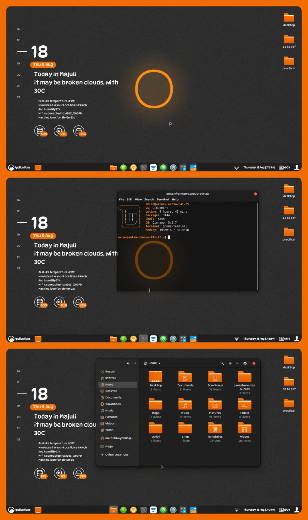 [Cinnamon] Orange Mint | Scrolller
