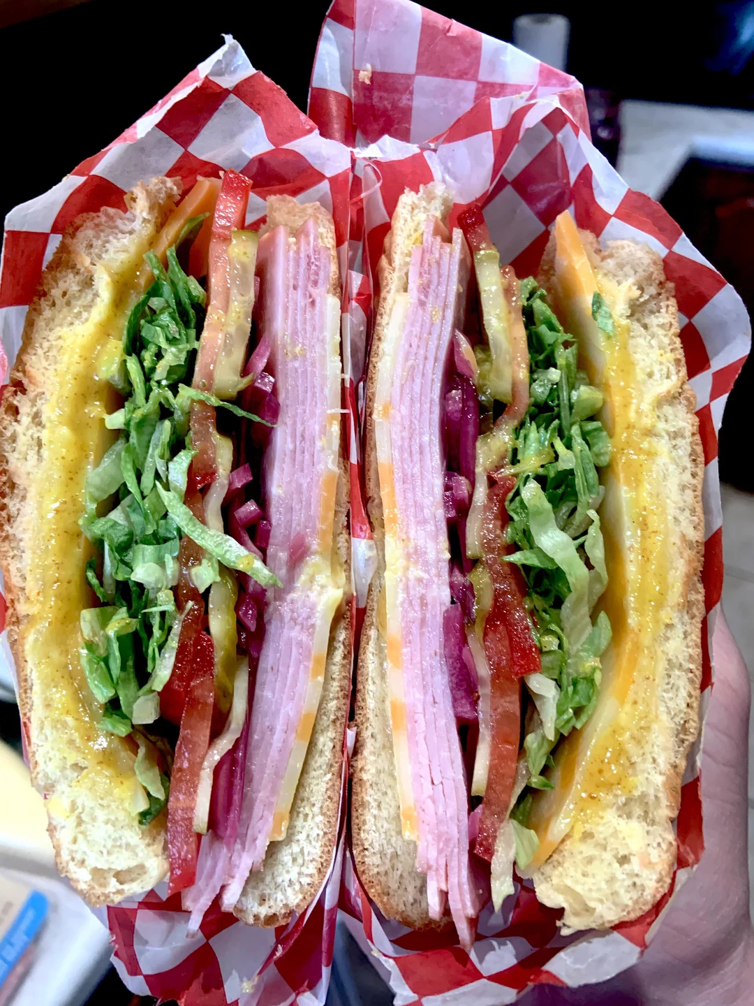 Honey Ham and cheese. | Scrolller