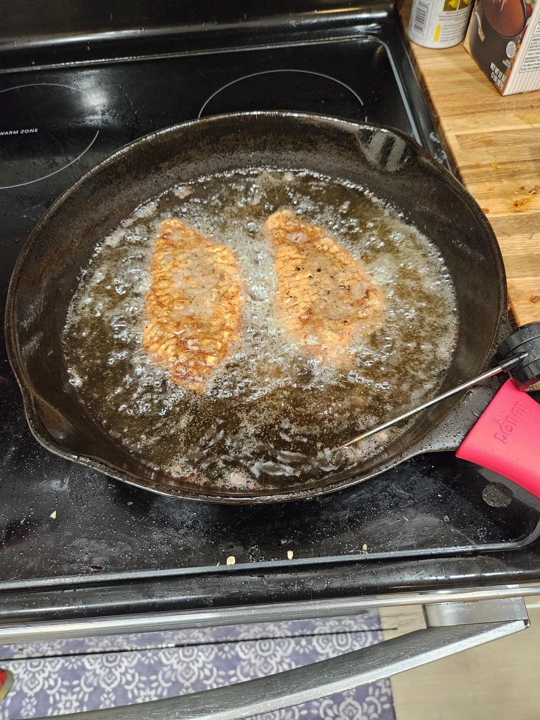Country fried cube steak, according to recipe | Scrolller