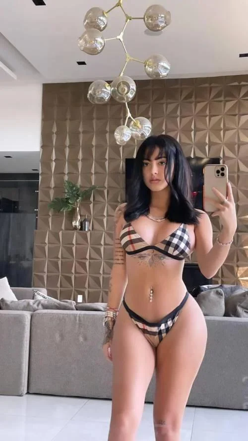 Checkered bikini | Scrolller