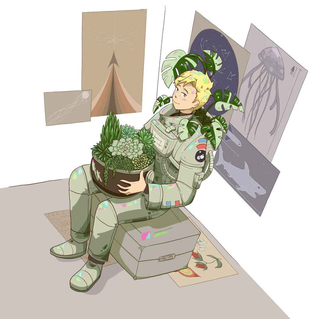 Apollo, me, Digital Artwork, 2022 | Scrolller