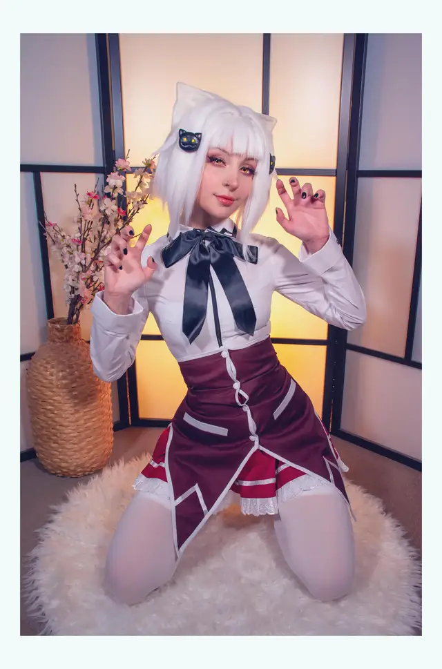 Meow 🐱 Here's my Koneko Tojou cosplay (Shiroktsne) | Scrolller