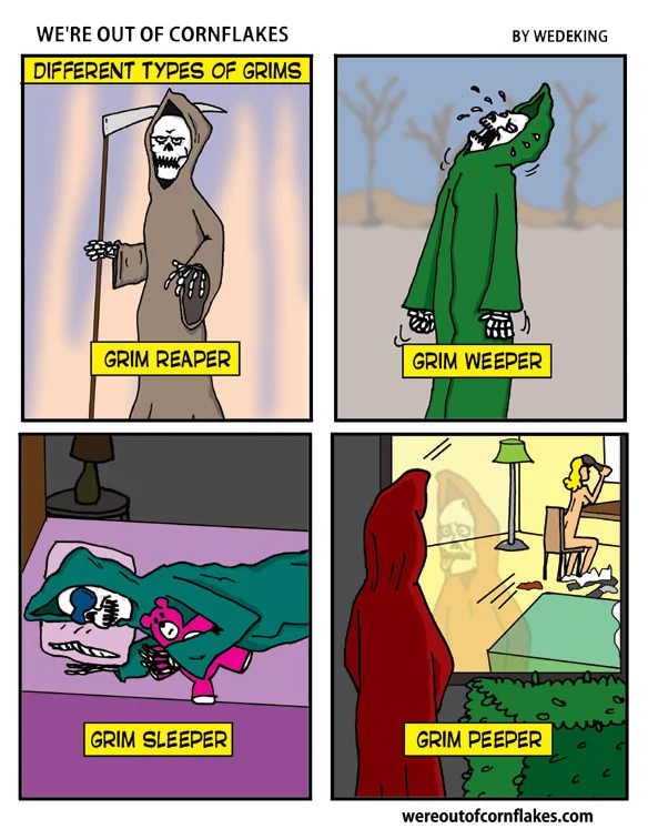 Different types of Grims | Scrolller