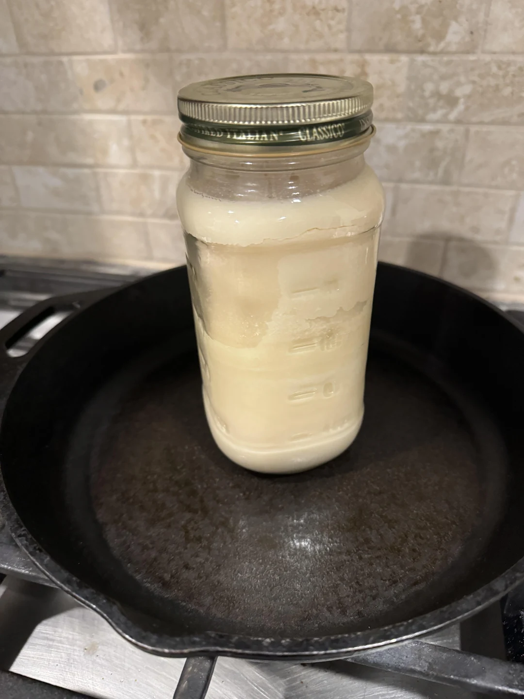 I was told to post this here….preparing to season my pan with bacon grease…do I have enough? (/s ...