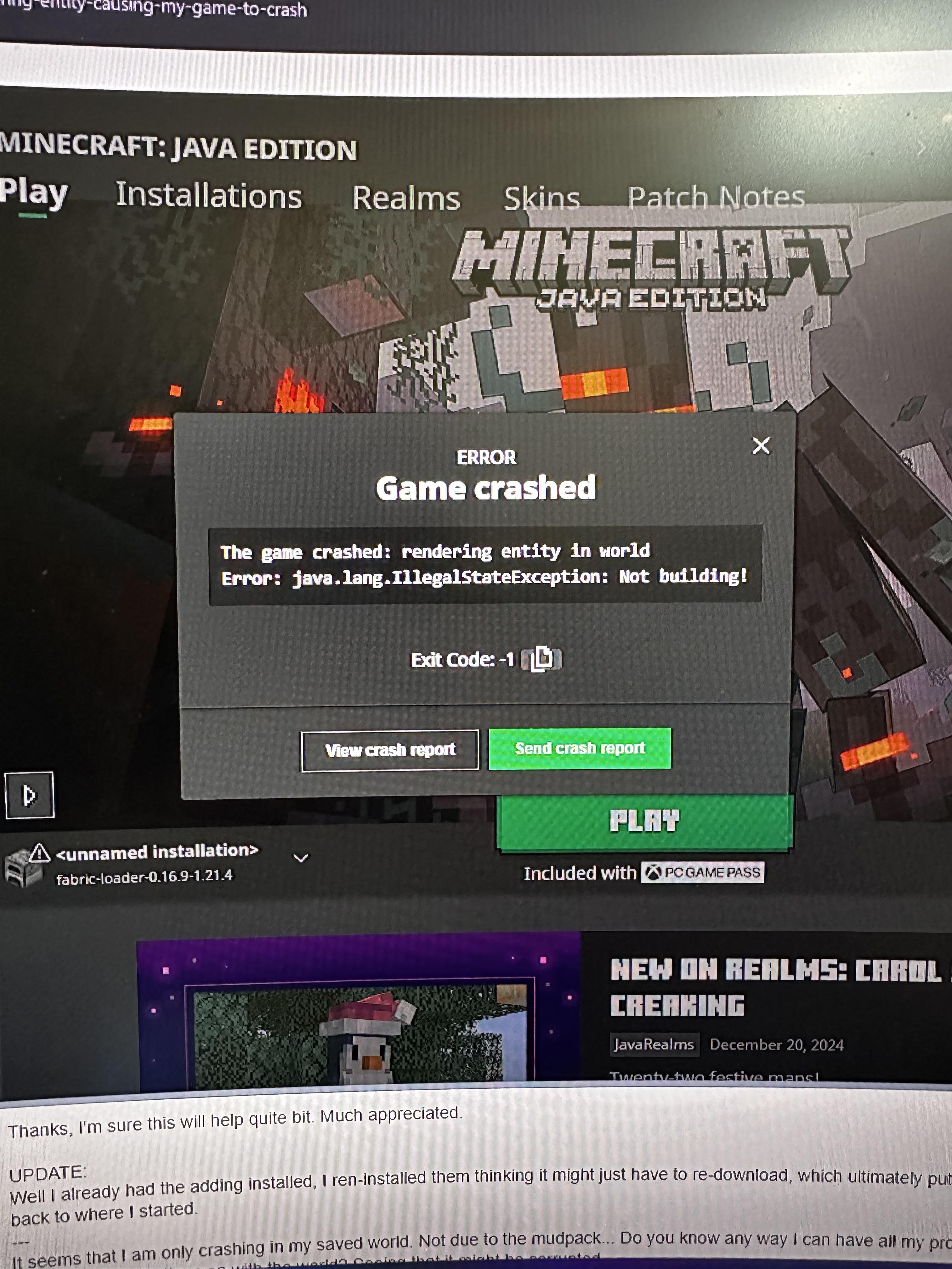 How can I solve this issue? | Scrolller