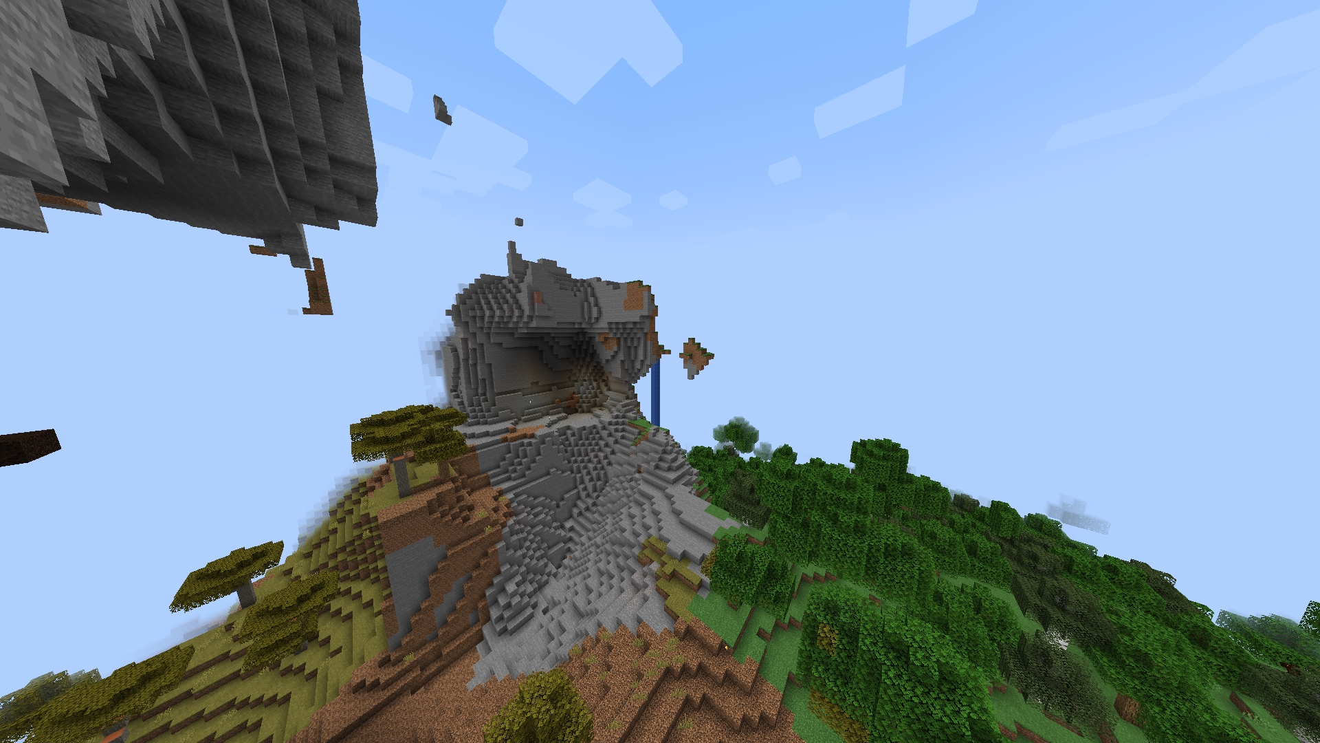 My render distance is about 16 chunks but it will only let me see this far, how can i remove ...