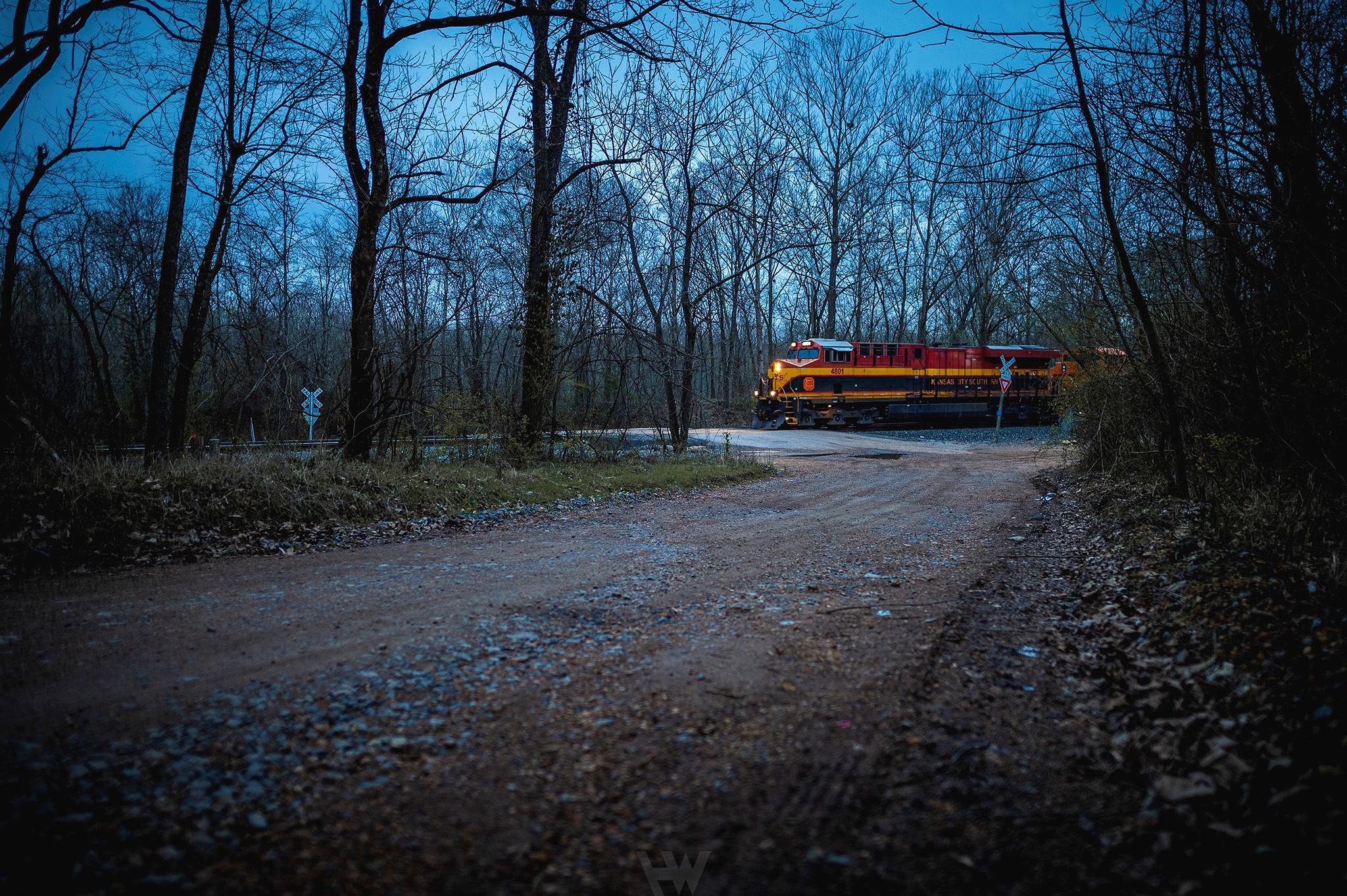 A dirt road and a railroad - near Watts, OK | Scrolller