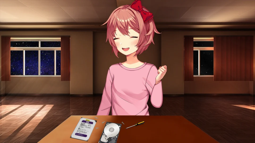 WTF SAYORI?!! My data... | Scrolller