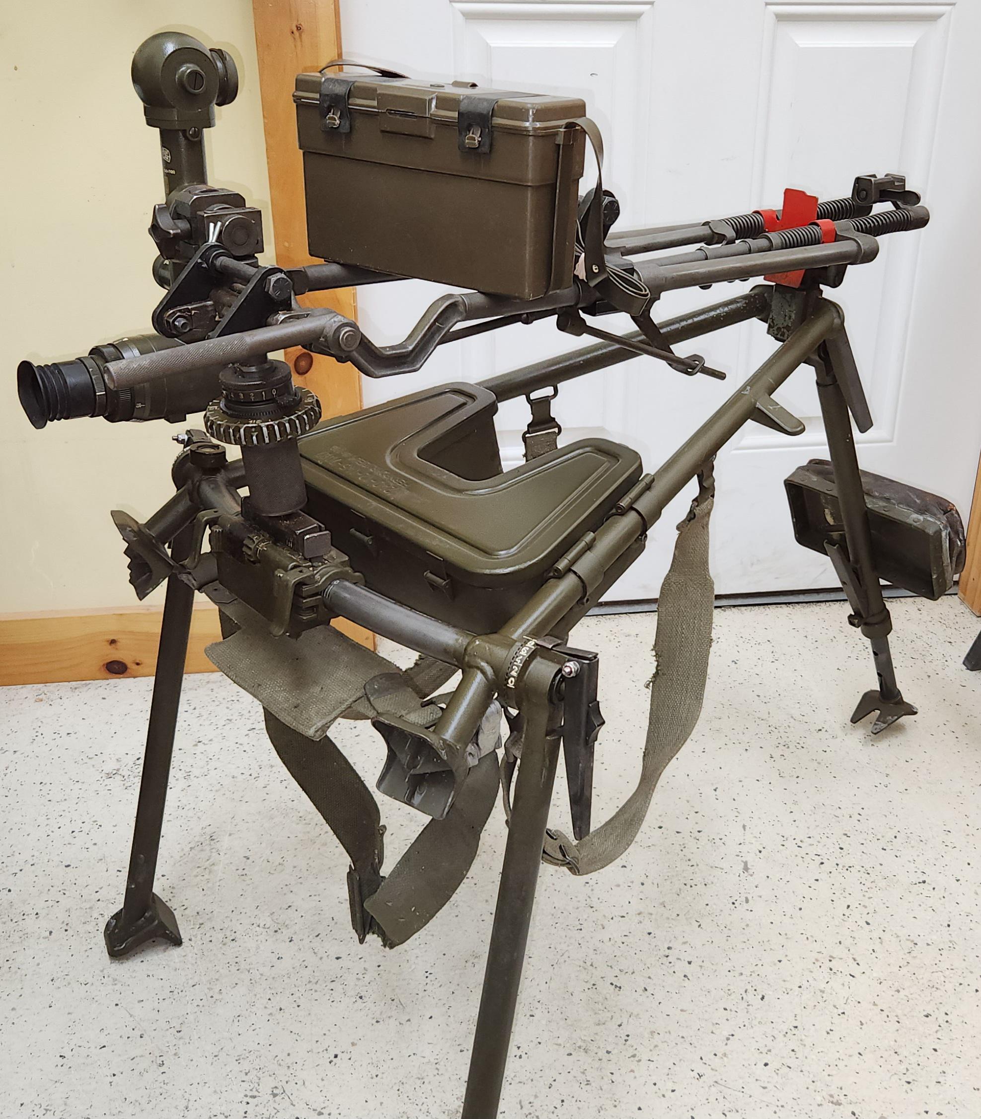 MG3 / MG42 Tripod with original Hensoldt Parascope Sight & HK Illumination Kit. | Scrolller
