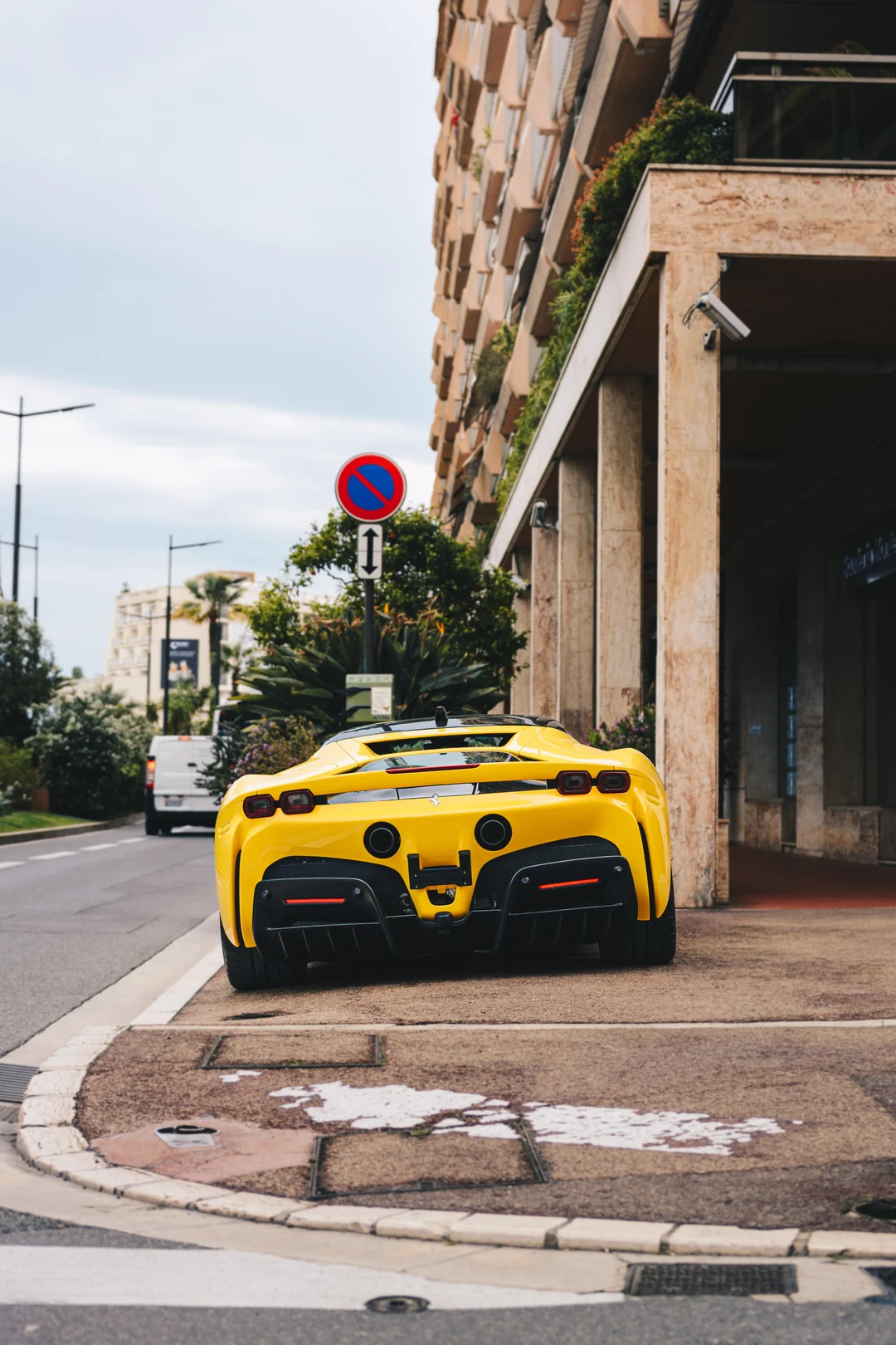 Ferrari SF90 Stradale (Giallo Triplo Strato) that I saw in Monaco (oc) | Scrolller