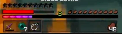 Does anyone know a texture pack with a similar health and XP bar like this? | Scrolller