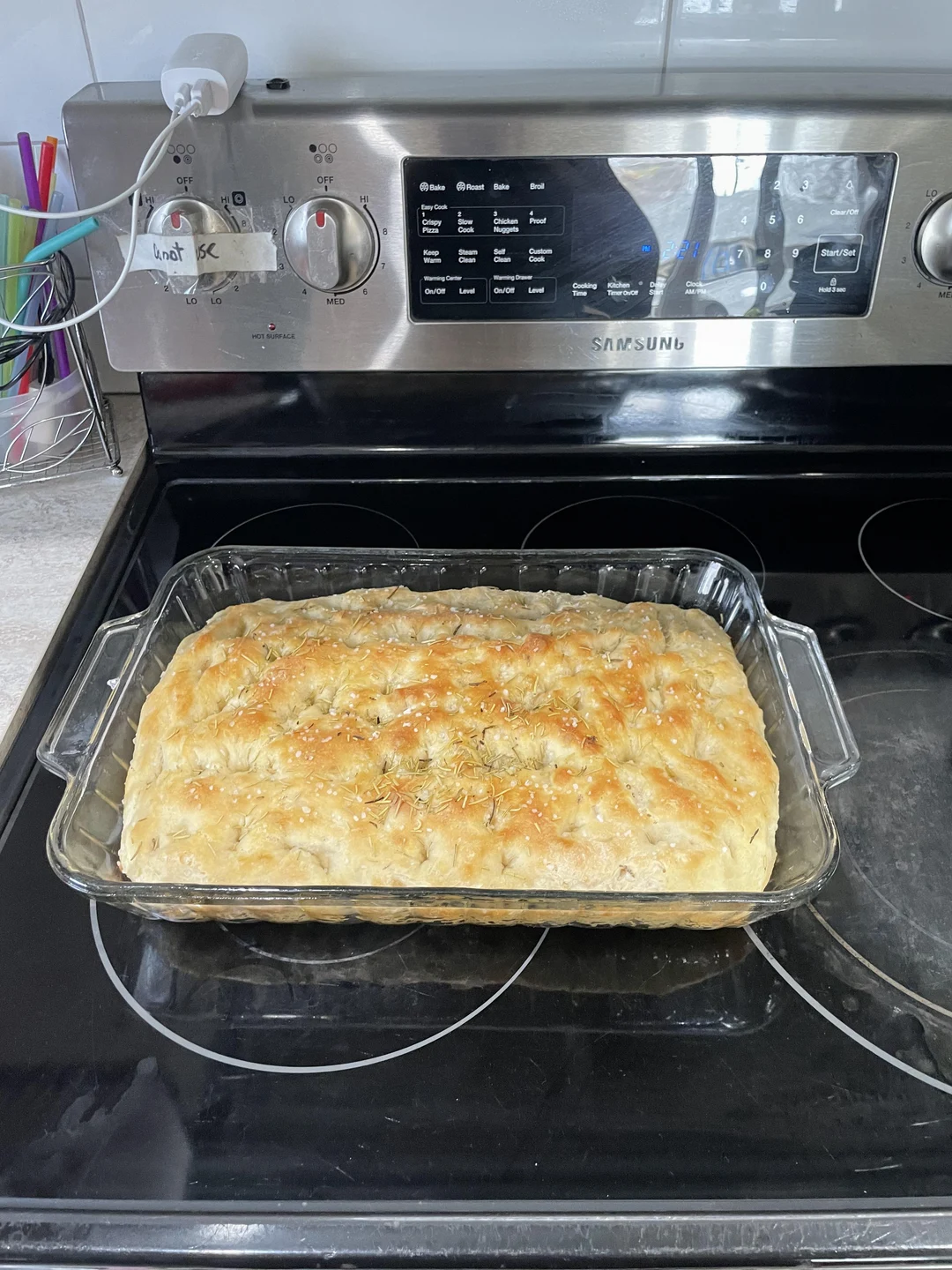 First time making focaccia bread | Scrolller