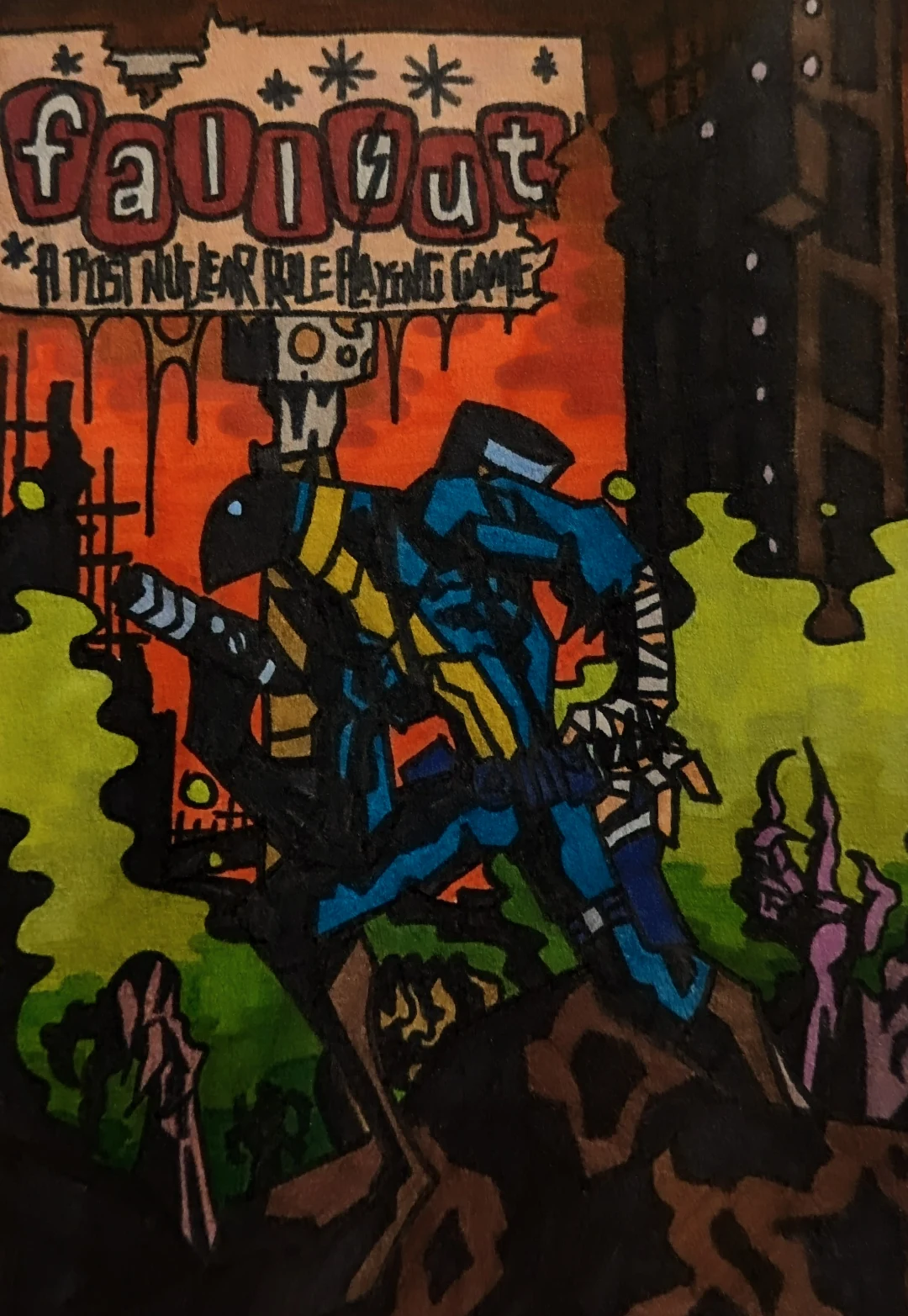 My fallout 1 artwork | Scrolller