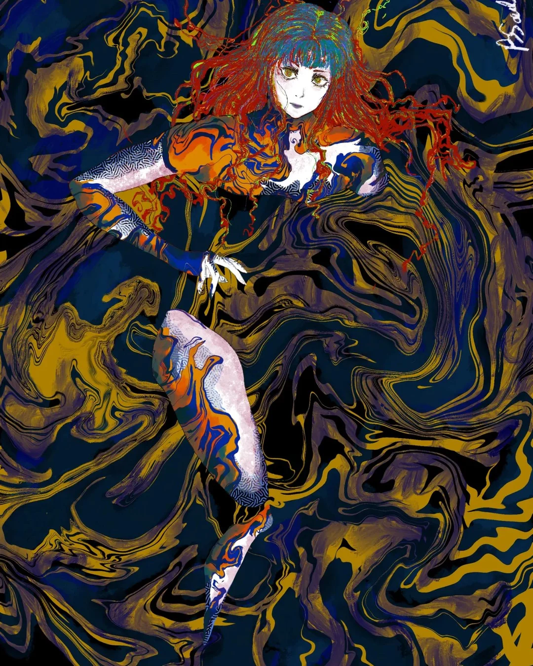 Void Traveler, me, Procreate, 2023 | Scrolller