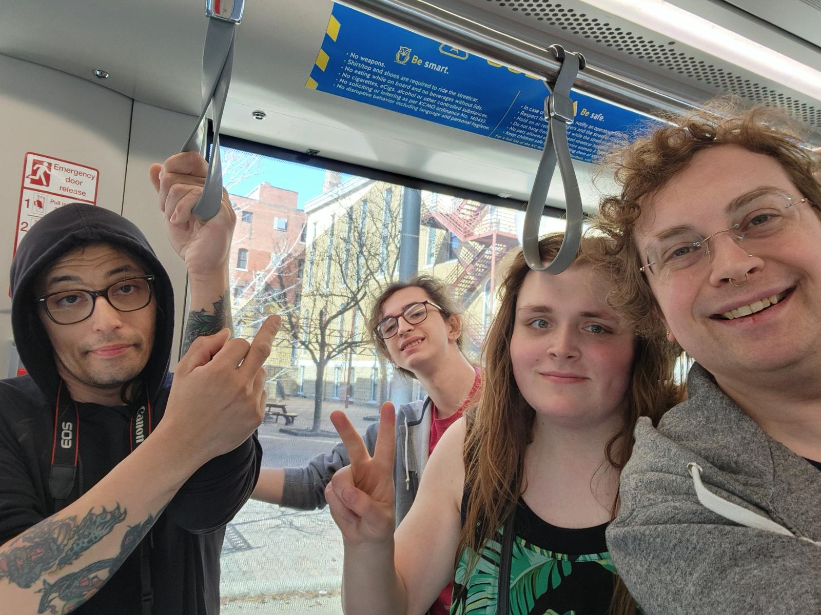 Trans on trains | Scrolller