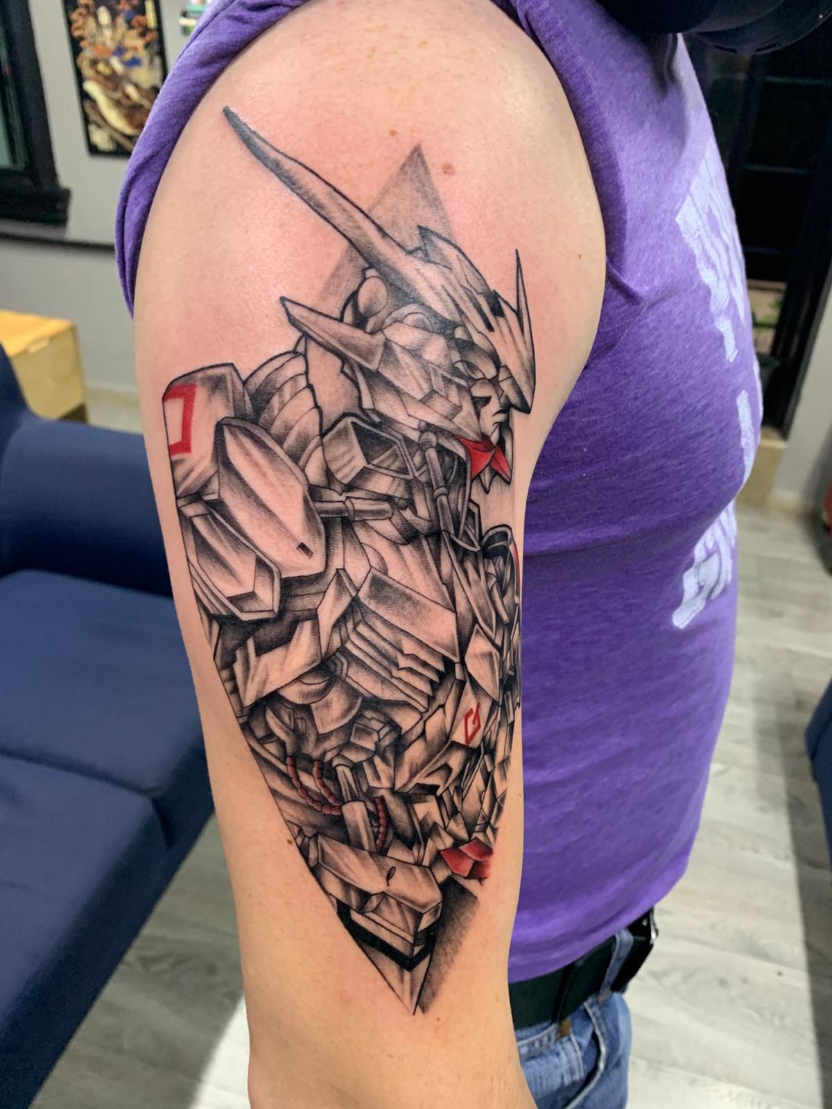 Got a tattoo of the first gunpla I ever built! | Scrolller