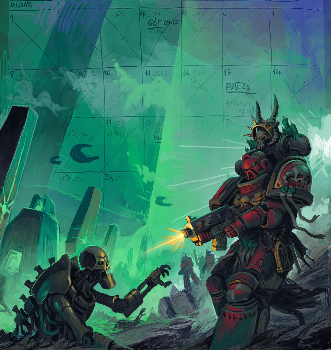 Discover more like ImaginaryWarhammer: Excorcists on an awakening Necron tomb world. Warhammer ...
