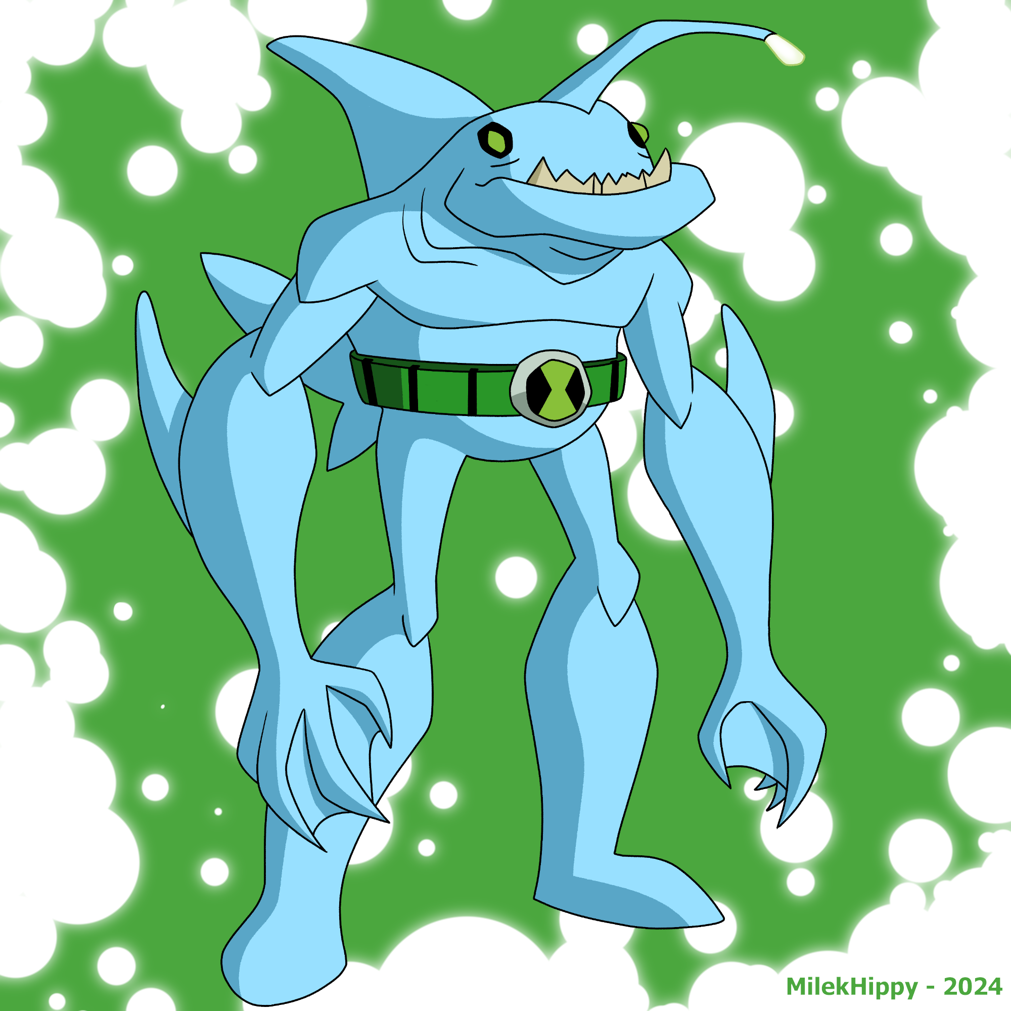 Discover more like Ben10: Ripatrout - fusion of Warsaw and Ripjaws and Related Content | Scrolller