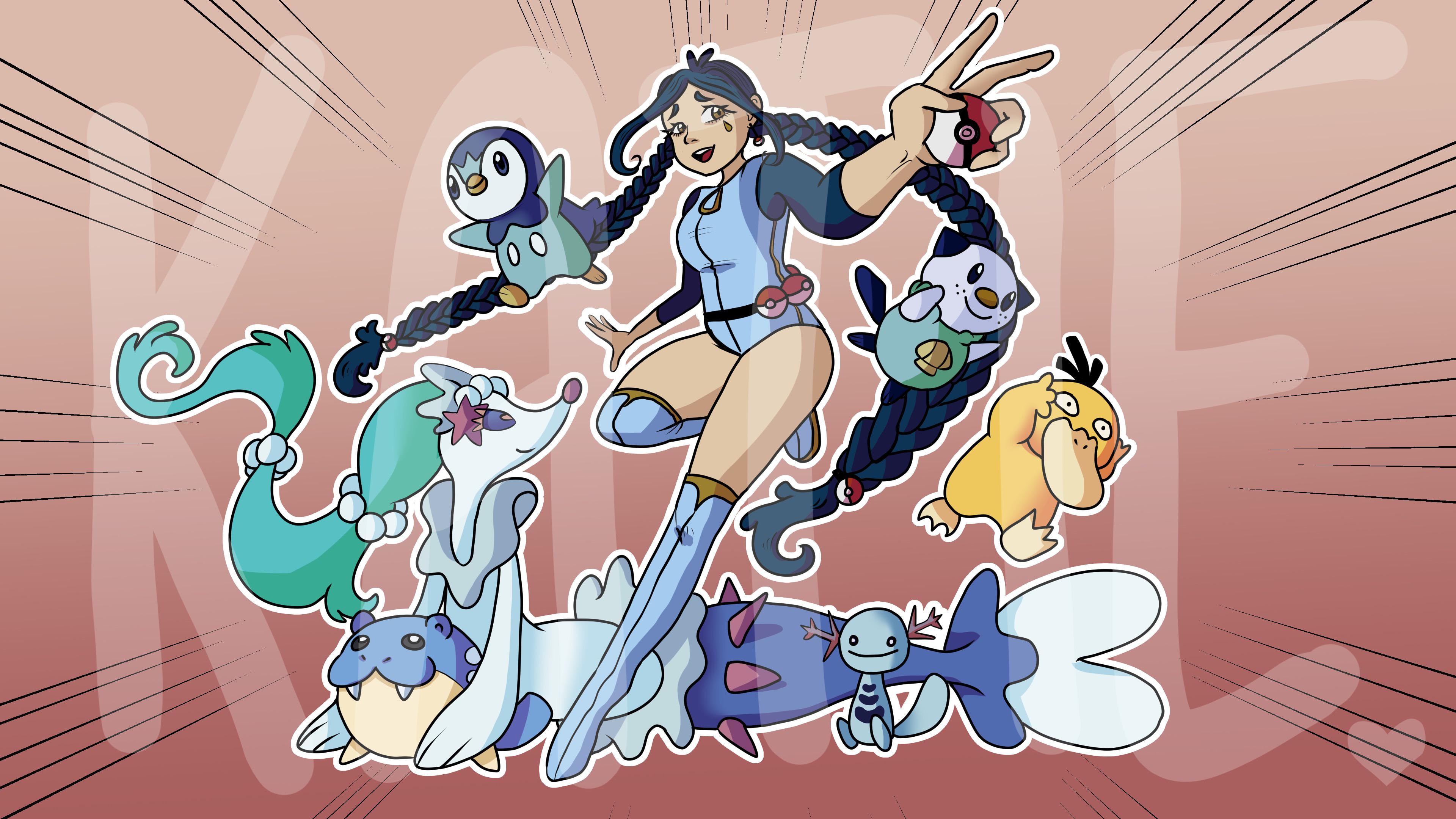 [OC] My Pokemon self-insert | Scrolller