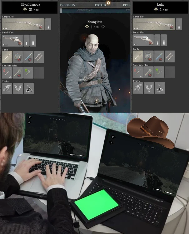 When I see two random partners with similar loadouts | Scrolller