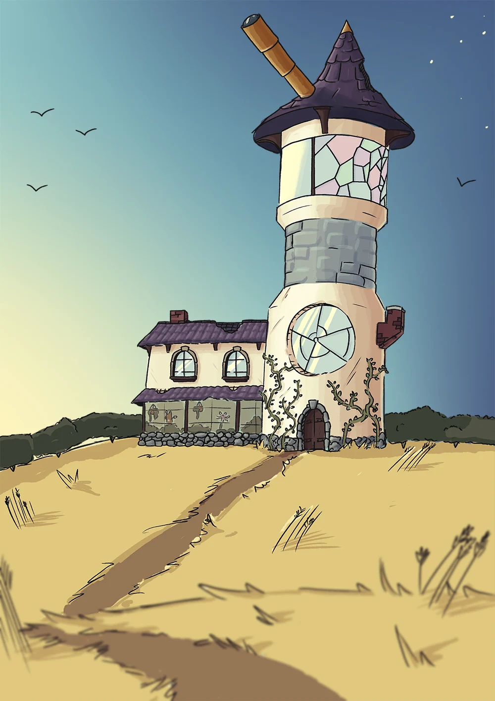 Abandoned Wizards Tower | Scrolller