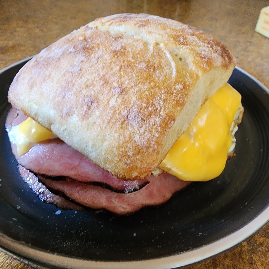 Ham, egg, and cheese. perfection | Scrolller